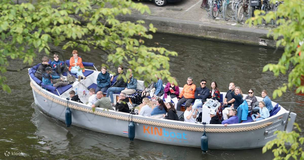 Tour du ngoạn trên kênh đào bằng thuyền mở ở Amsterdam - Klook Việt Nam